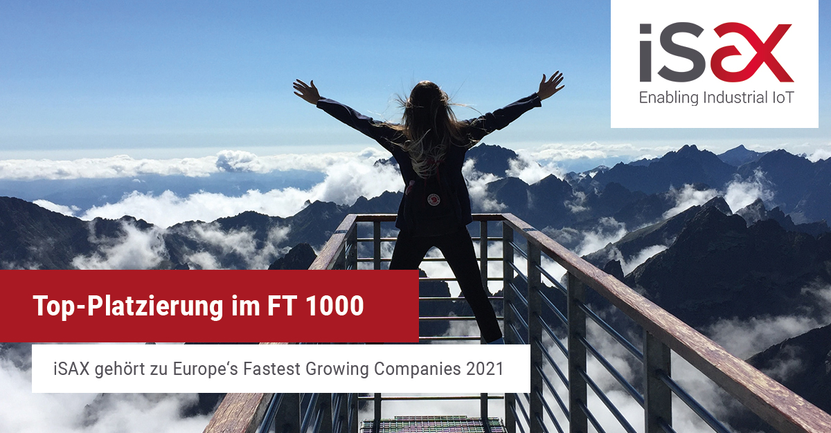 iSAX platziert sich im FT-1000-Ranking - iSAX