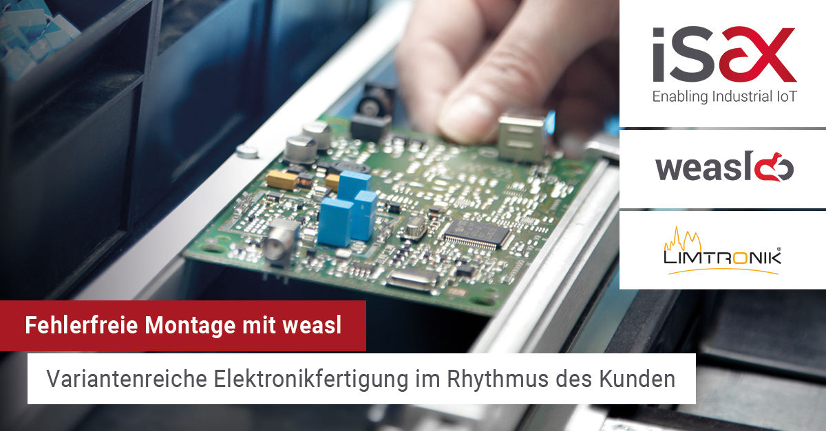 Worker Guidance in Electronics Manufacturing | Reference - iSAX