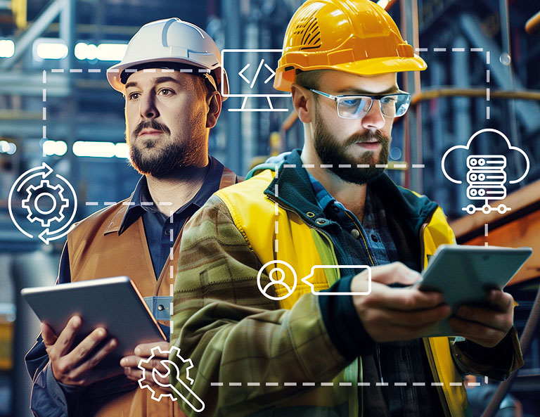 Die Connected Worker Platform: digital vernetzt arbeiten - iSAX